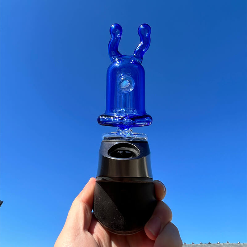 MINI FRENCH PRESS RECYCLER RIG GLASS ATTACHMENT FOR PUFFCO OG&PEAK ...