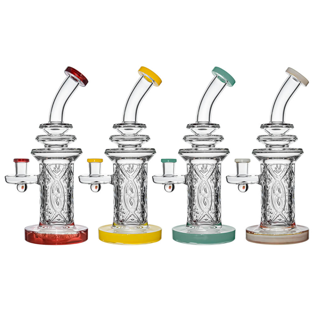 TIERED HELIX PILLAR DAB RIG SERIES – Calibear